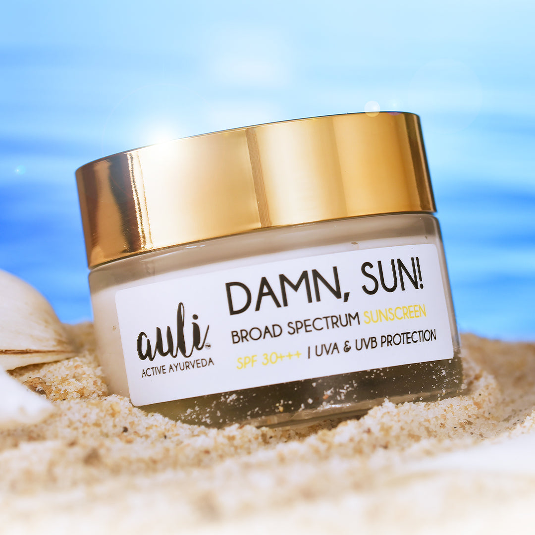 SPF 30++ Lightweight Sunscreen - DAMN, SUN! – Auli Lifestyle
